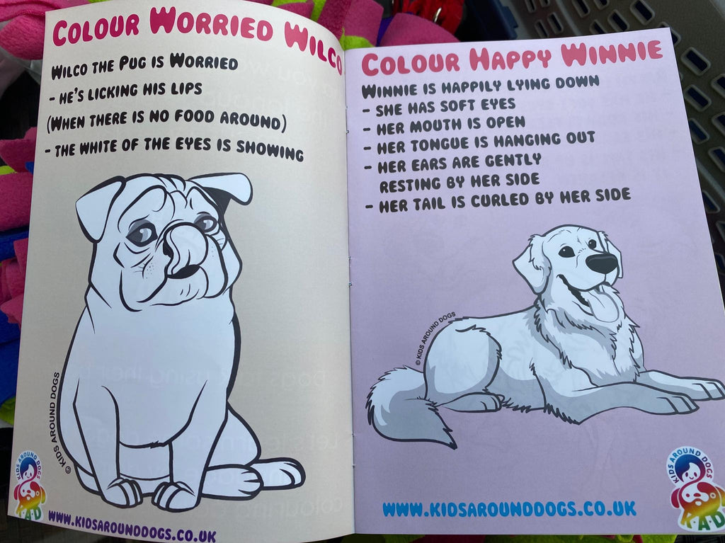 The Language of Dogs Booklet – Kids Around Dogs