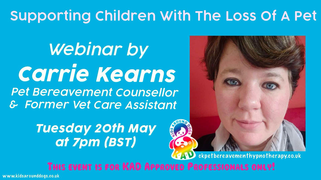 Supporting Children With The Loss Of A Pet by Carrie Kearns – Kids ...