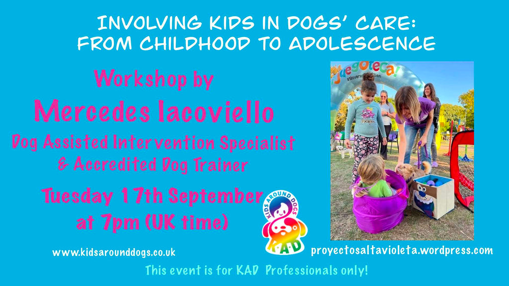 Involving kids in dogs' care: from childhood to adolescence – Kids ...