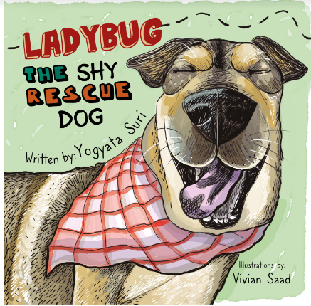 Ladybug the shy rescue dog – Kids Around Dogs