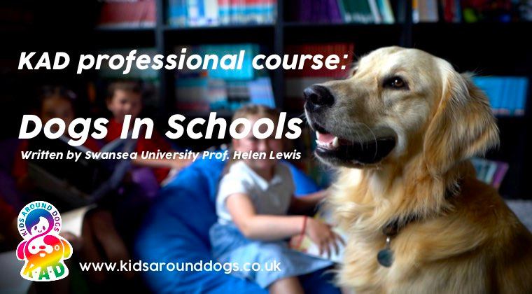 KAD Professional course Dogs In Schools, KAD Pros receive the code for ...